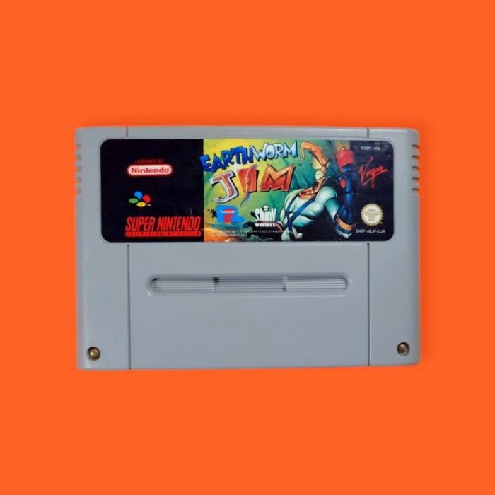 Earthworm Jim Super Nintendo